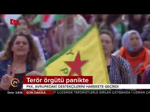 PKK, Afrin'de sıkıştıkça Avrupa'daki yandaşlarını harekete geçiriyor