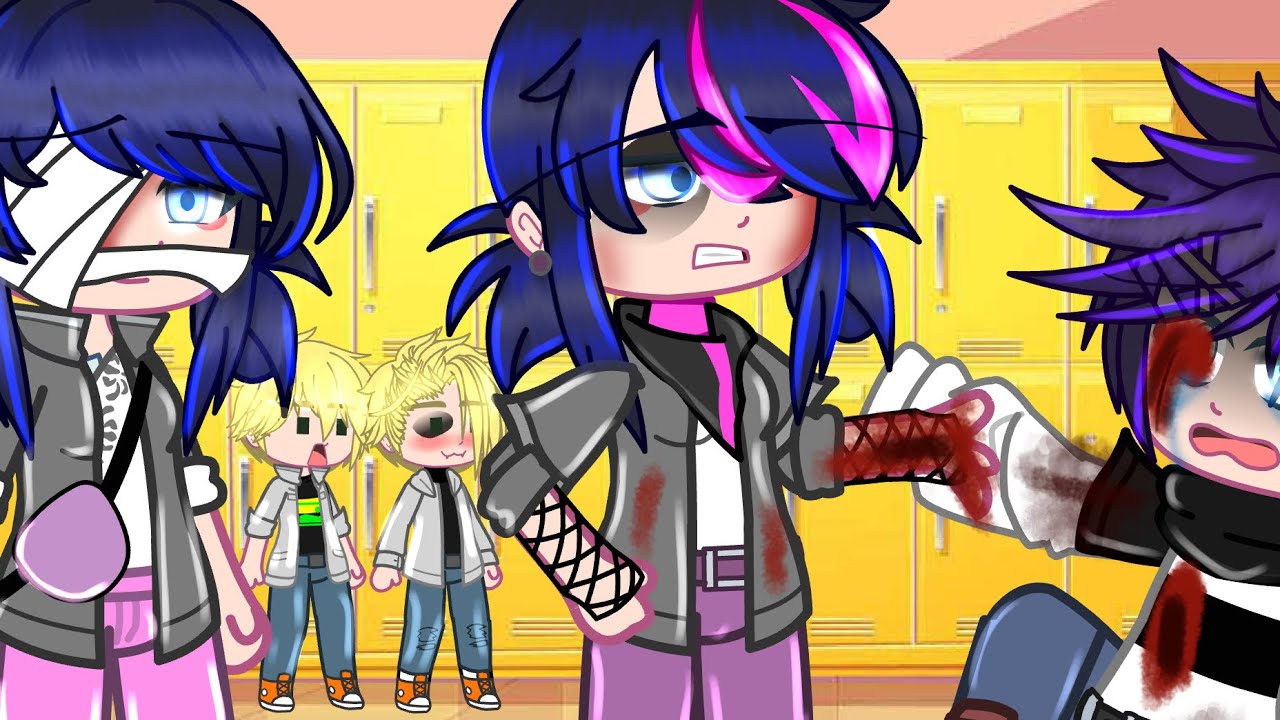 Don’t touche My Sister ! // ft Emo Marinette and Adrien// Miraculous au ...