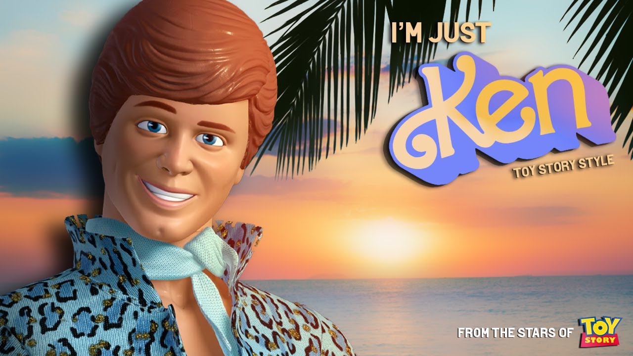 "I'm Just Ken" Music Video - Barbie Movie 2023 ft. Disney Pixar Toy ...