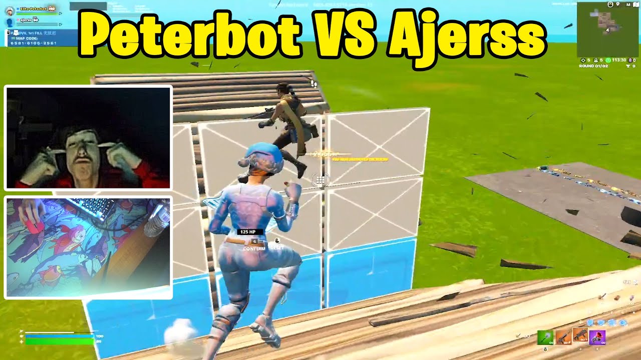 Peterbot VS Ajerss 1v1 TOXIC Buildfights! - YouTube