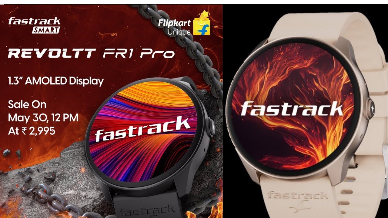 Fastrack revolt fr1 pro smartwatch/Fastrack revolt fr1 pro launch date ...