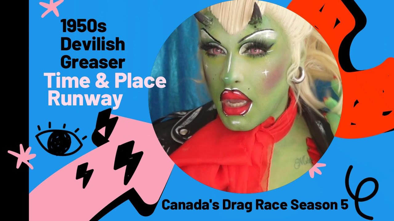 HELENA POISON - TIME&PLACE RUNWAY GRWM! Canada's Drag Race Season 5 ...