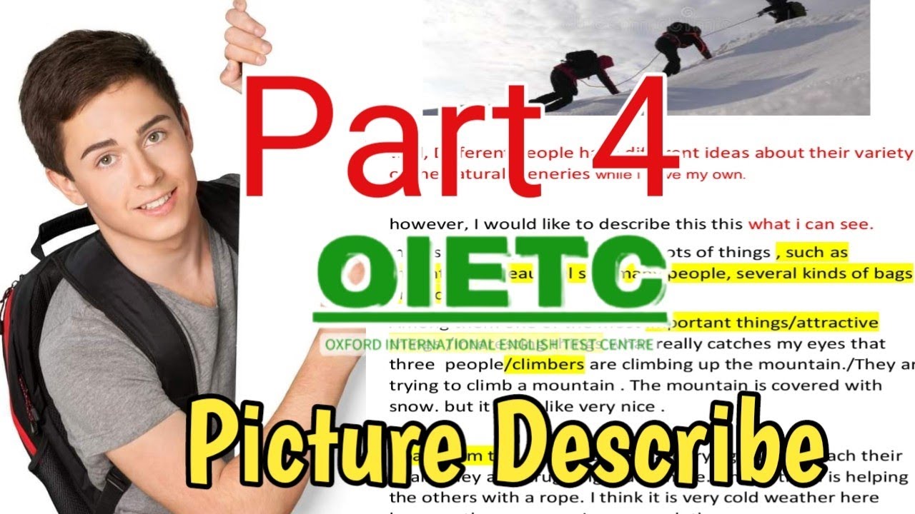 Oietc Picture describe part 4| ওআইটিসি পিকচার।oietc mountain describe ...
