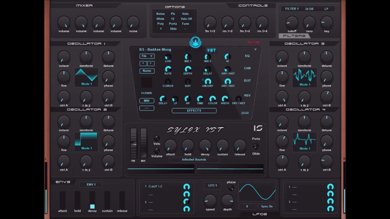 Sylix VST by Infected Sounds - YouTube