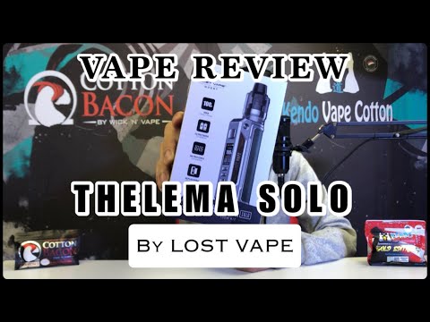 THELEMA SOLO 100W KIT BY LOST VAPE | BISA MENJADI PILIHAN MOD SINGLE ...