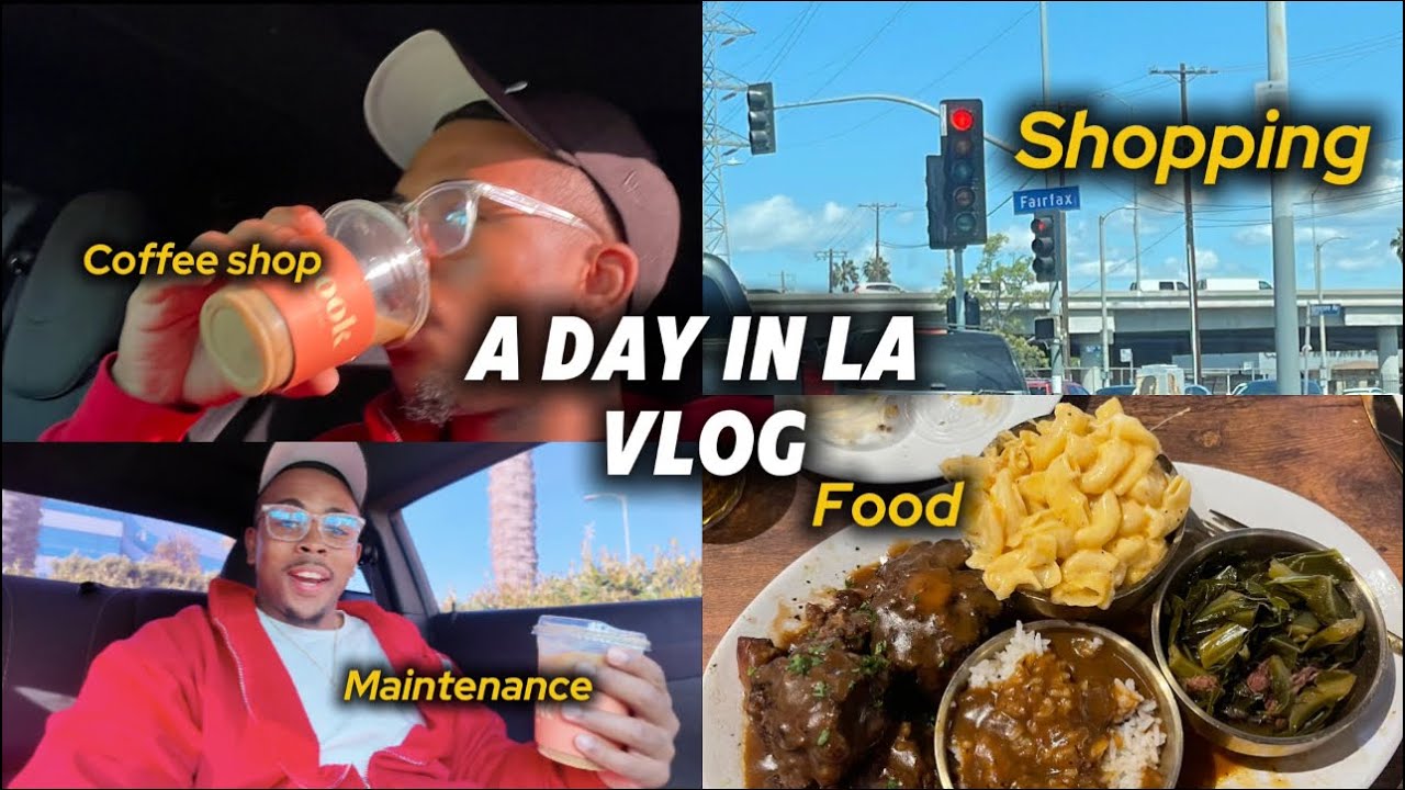 SPENT THE DAY IN LA !! |Food review, Shopping,& etc.| - YouTube