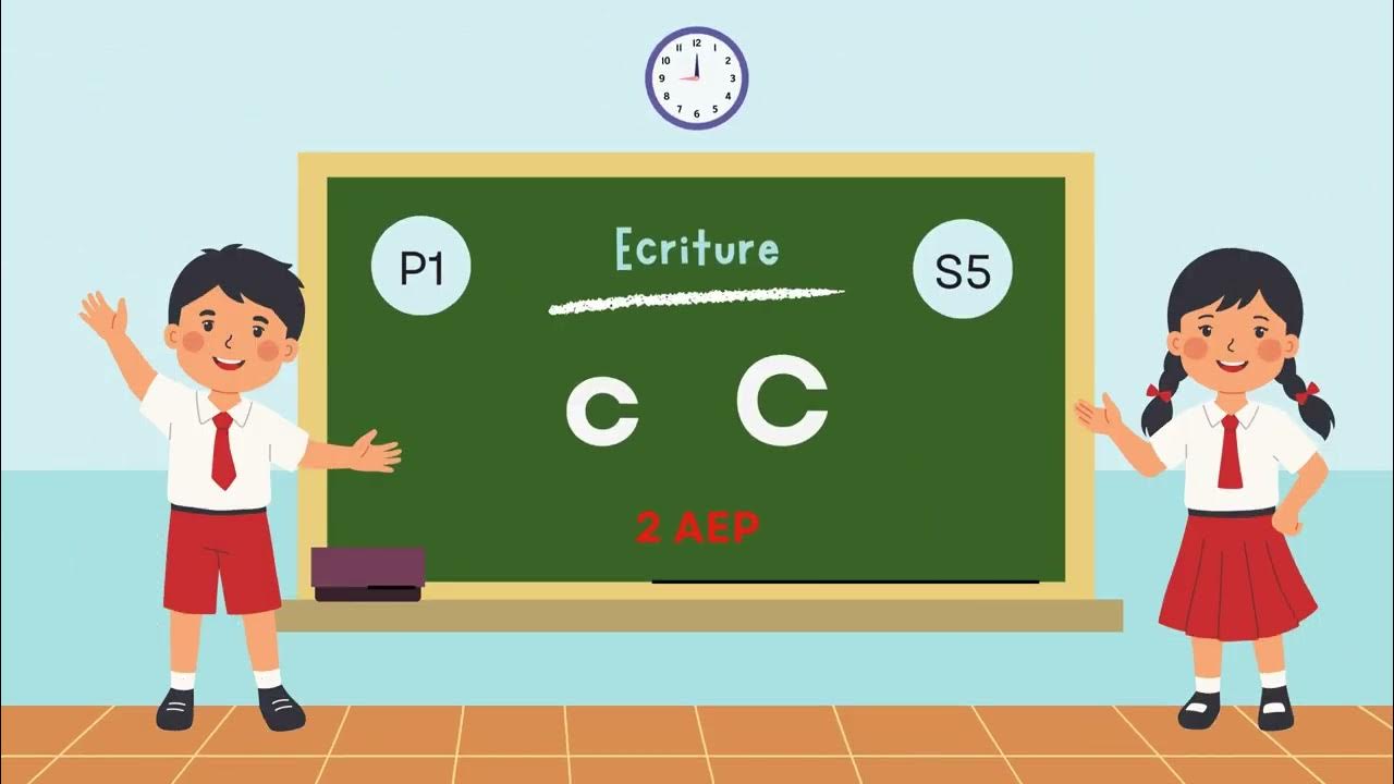 Ecriture le graphème : c C - YouTube