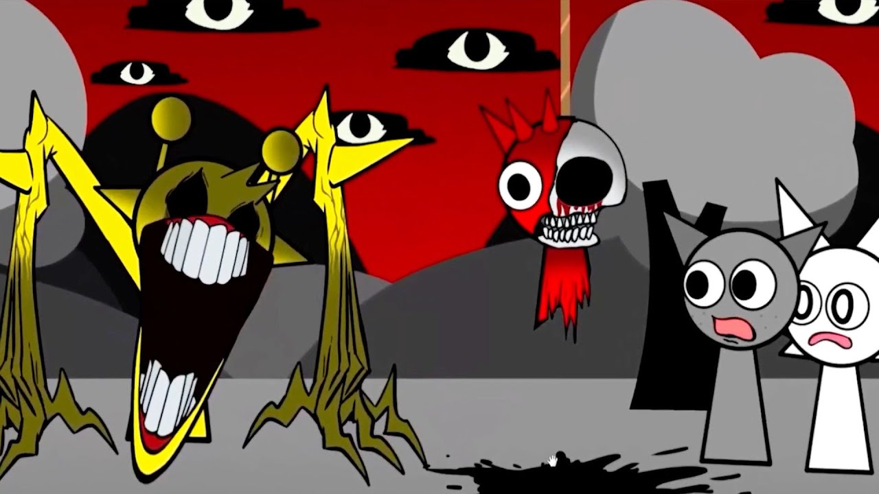 Yellow is So Sad With Everyone ?! - Incredibox Sprunki Scary Animations ...