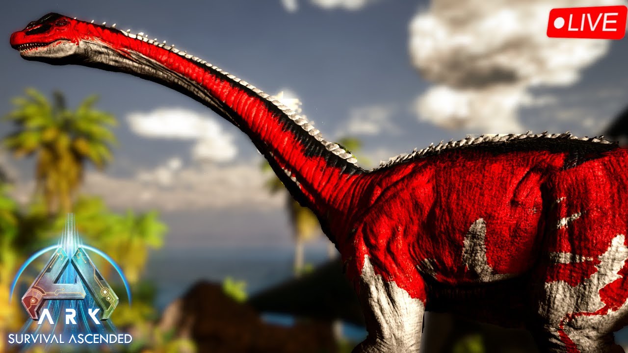 Ark Ascended Live | Trying Nooblets Bronto Method for the Bug - YouTube