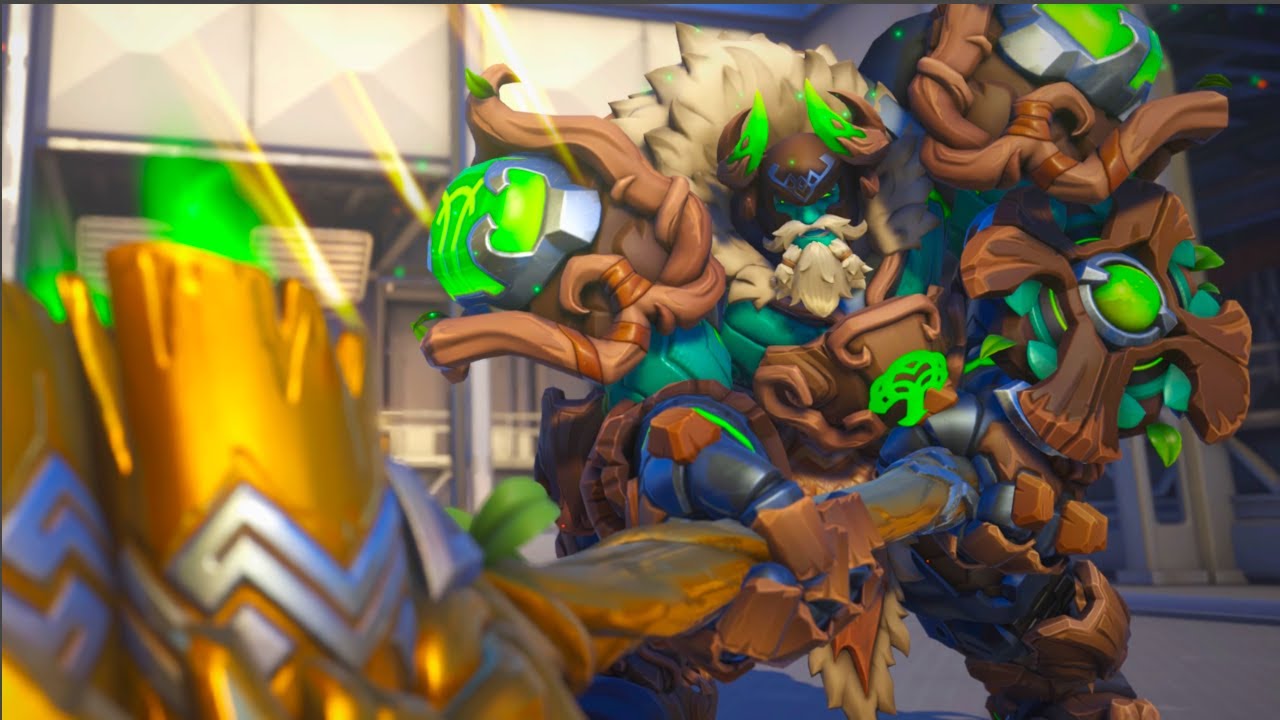 Atlantic All-Star Reinhardt Skin Showcase | Overwatch 2 - YouTube