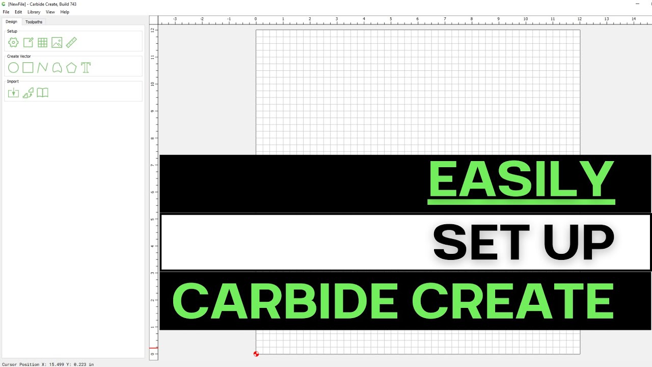 How to Easily Set Up Carbide Create for Your First CNC Project - YouTube