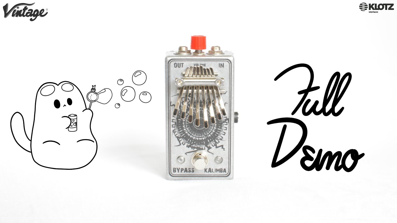 Pedal Tree Bypass Kalimba DEMO & REVIEW | 100% passive, handmade in ...