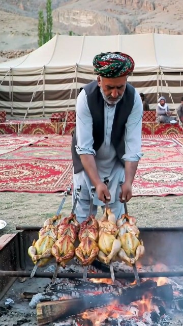 Biggest marriage feast in tribe of Afghanistan | Afghani Food | Cooking ...