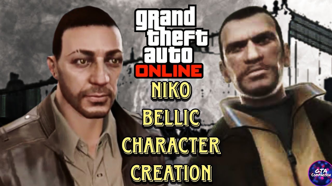 GTA Online - Niko Bellic Character Creation - YouTube