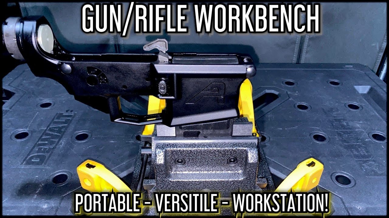 PORTABLE WORKBENCH - MULTI USE - GUN & RIFLE - SETUP - QUICK LOOK ...