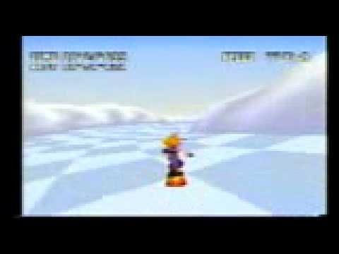 Final Fantasy 7 Snowboarding Cell phone game - YouTube
