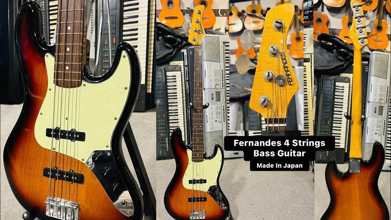 Fernandes 4 Strings Bass Guitar ( Wilson Music Instruments Whatsapp No ...