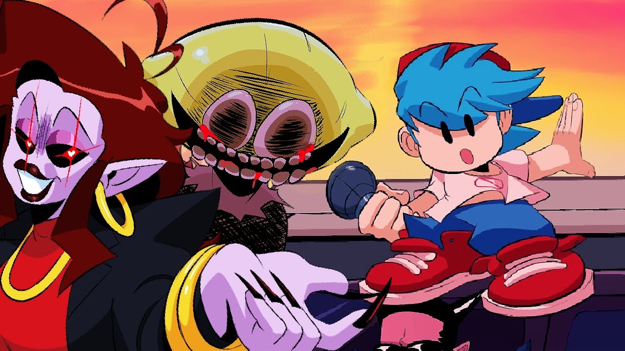 Friday Night Funkin' HD needs to be an anime (Full Mod Weeks 1-4) - YouTube