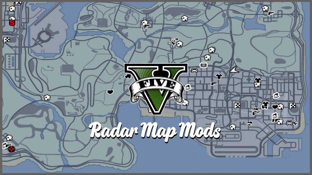 GTA San Andreas Mod: Radar Map Textures GTA V Style v1.3 (Android ...