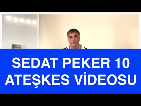 SEDAT PEKER 10: ATEŞKES VİDEOSU. GAZETECİ ALİ TARAKÇI ANLATIYOR