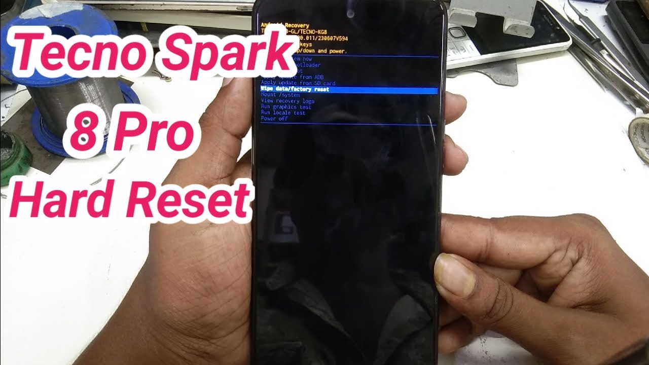 Hard Reset Tecno Spark 8/Spark 8 Pro (KG6/KG7/KG7) Forget Screen Lock ...