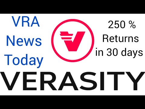 VRA Coin 250% Returns in 30 days | Verasity Coin News Today | VRA Token ...