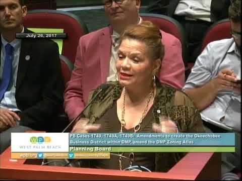Mami Kisner, Speaking at the Planning Board Meeting - YouTube