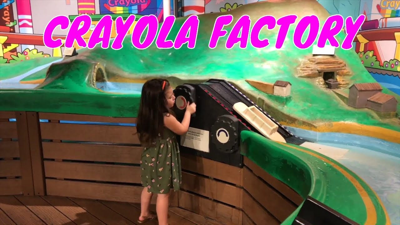 Crayola Factory Experience 2018 - YouTube