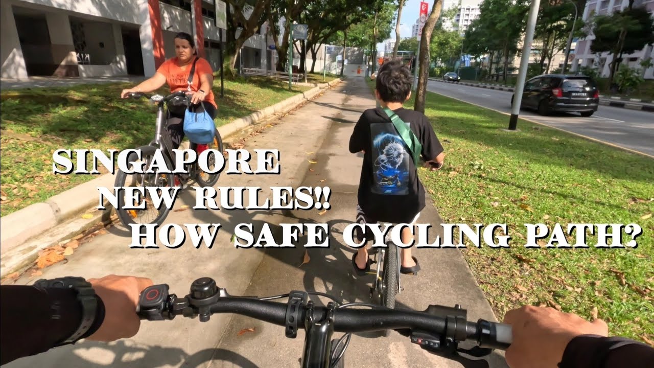 New Rules! How safe cyling path in Singapore? 🇸🇬 #cycling #bicycle #pcn ...