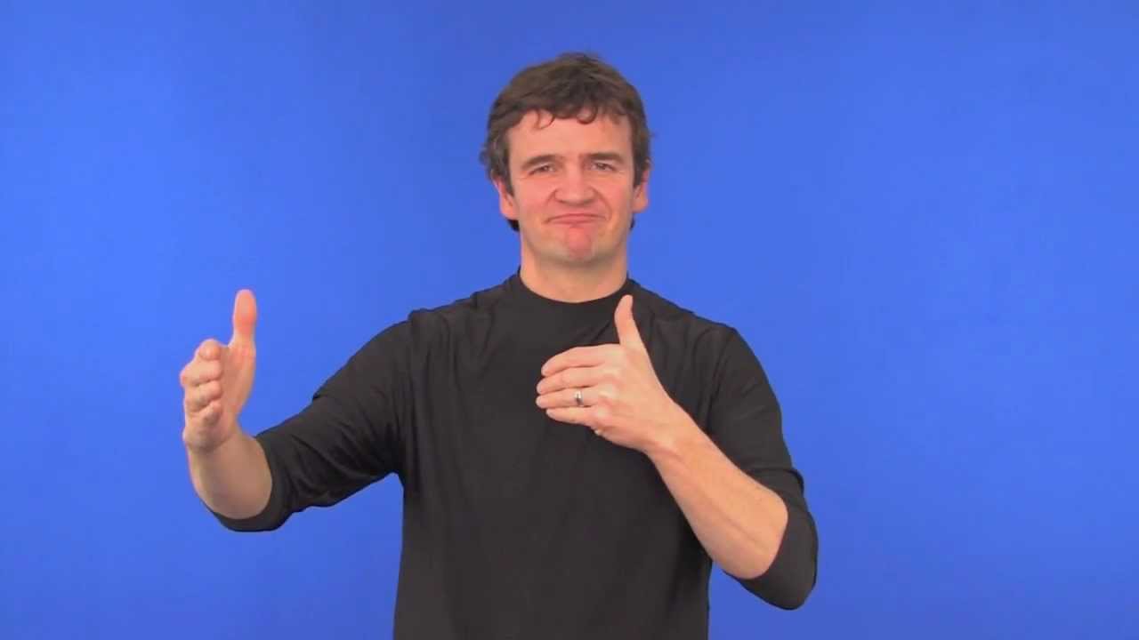 ASL Word of REST (context A) - YouTube