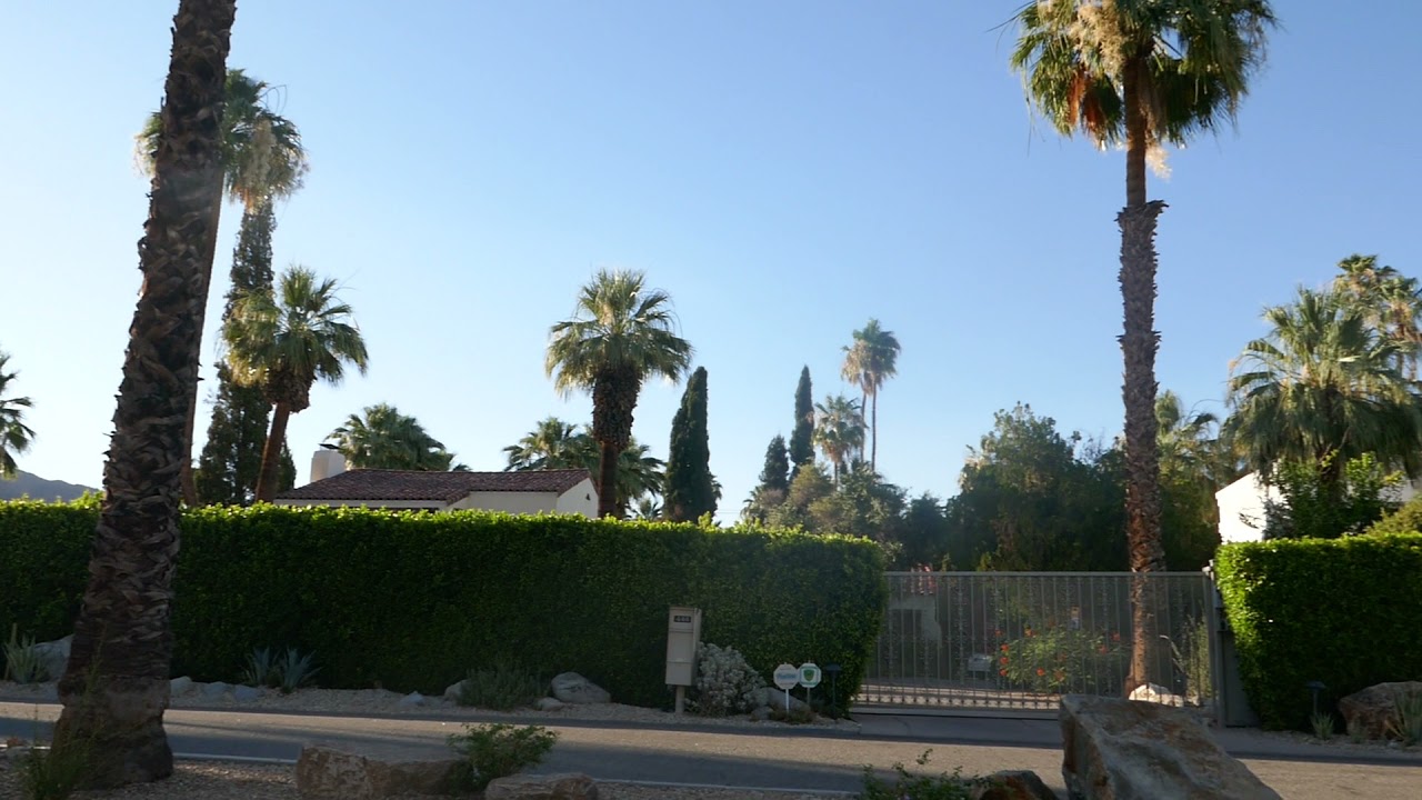 The Rat Pack Singer Sammy Davis Jr. Home House Palm Springs California ...