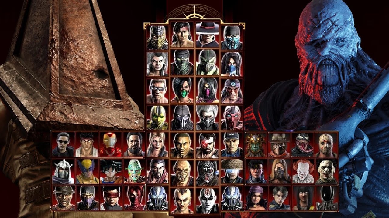 Mortal Kombat 9 - Expert Tag Ladder (NEMESIS RS3 & PYRAMID HEAD ...