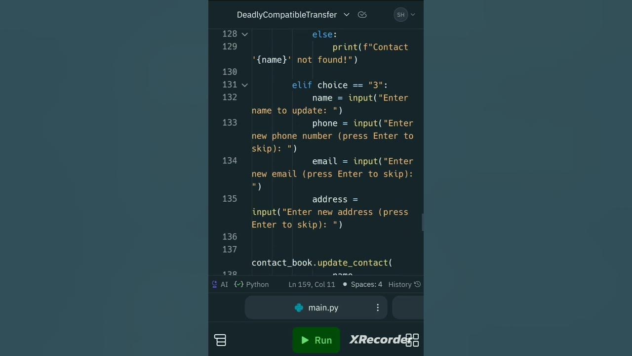 Create a simple contact book 📖 - YouTube