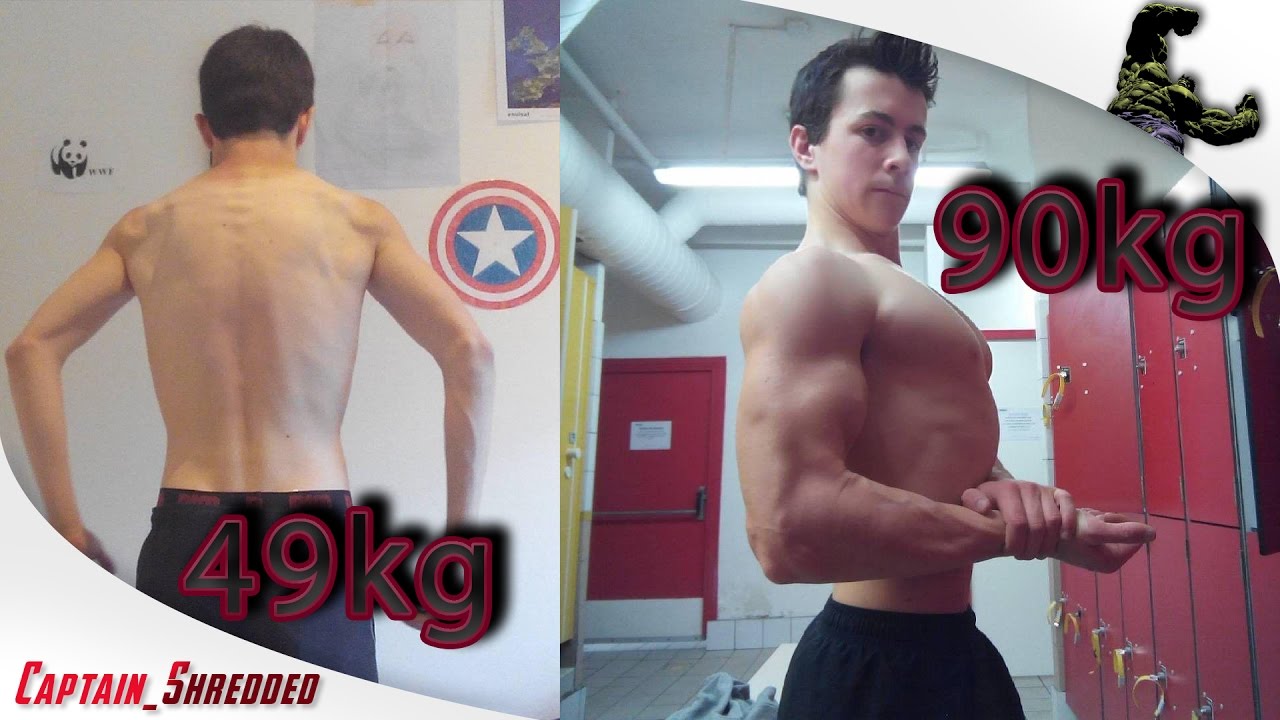 TRANSFORMATION 49kg à 90kg ! - YouTube