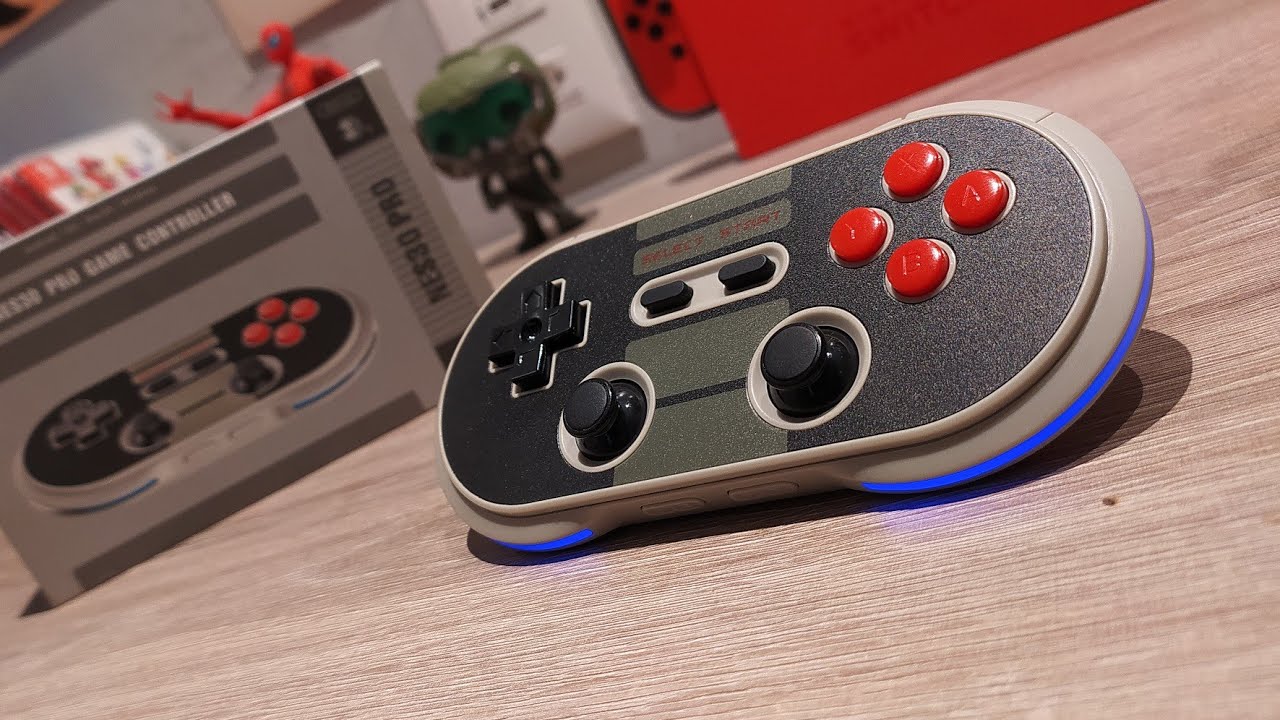 O CONTROLE MAIS ELEGANTE que já usei 😍 | 8BITDO NES30 Pro - YouTube