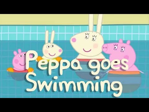 Peppa Pig going swimming - YouTube