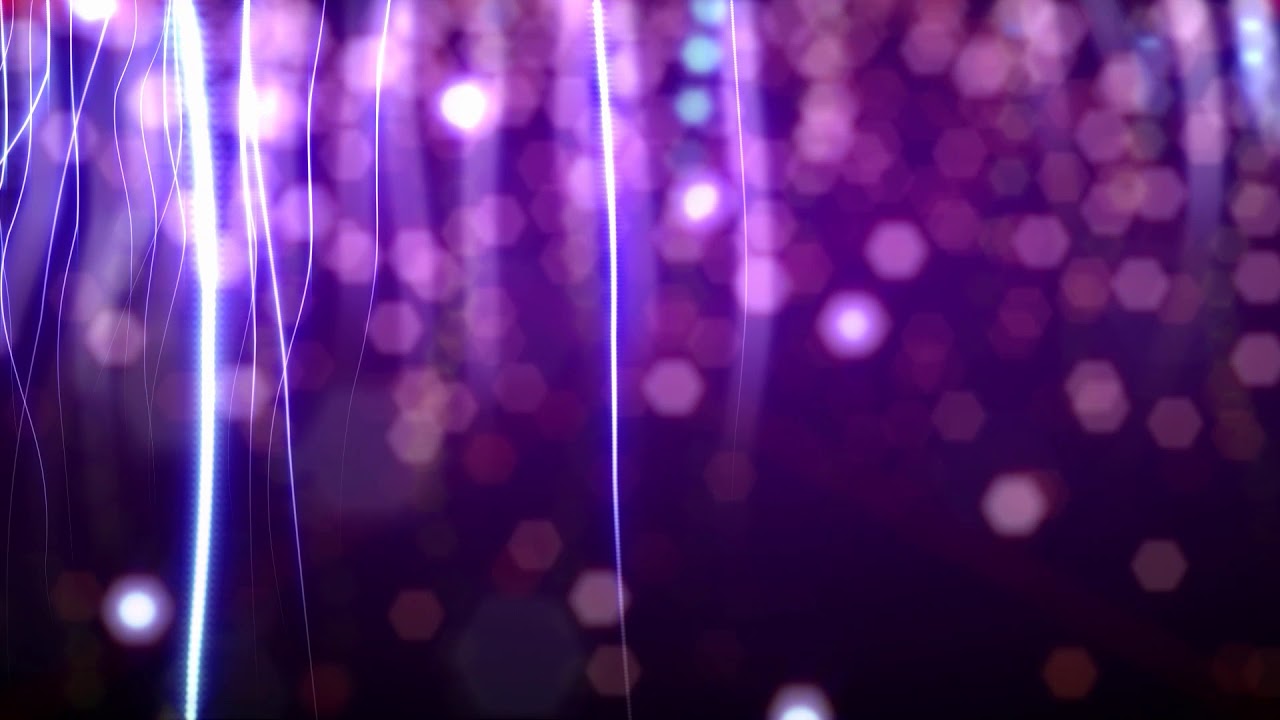 FREE video wall loops footage HD Purple particle light - YouTube