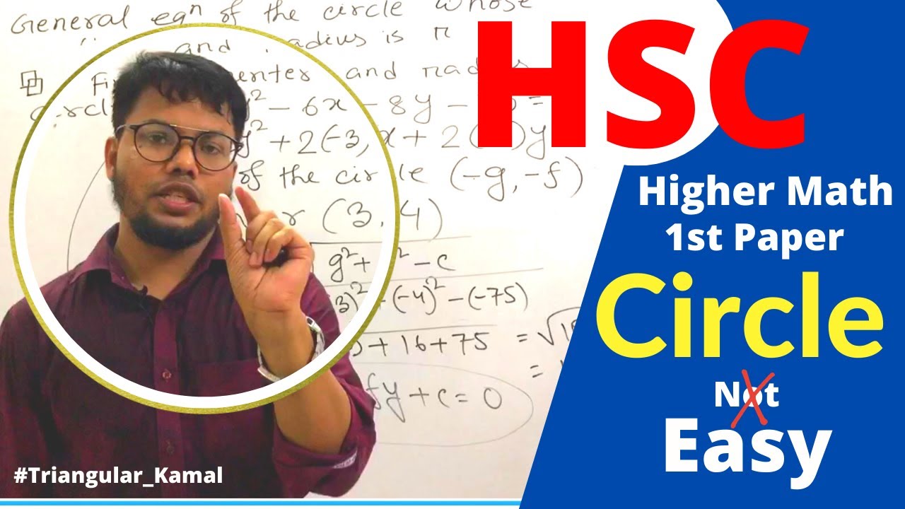 Math_11 | Circle | HSC Higher Math 1st Paper Chapter 4 | General ...