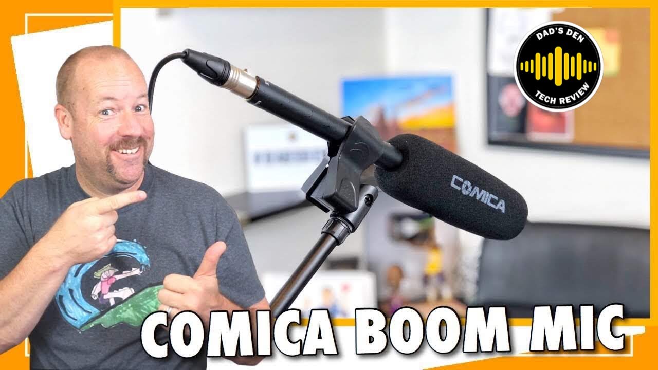 Comica CVM -VP3 Shotgun Microphone Review - YouTube