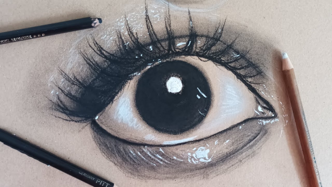 how to draw eyes for beginners || easy drawing tutorial || step by step ...