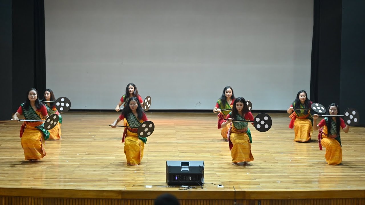 Bodo: Dahal-Thungri Dance at Mizoram University. - YouTube