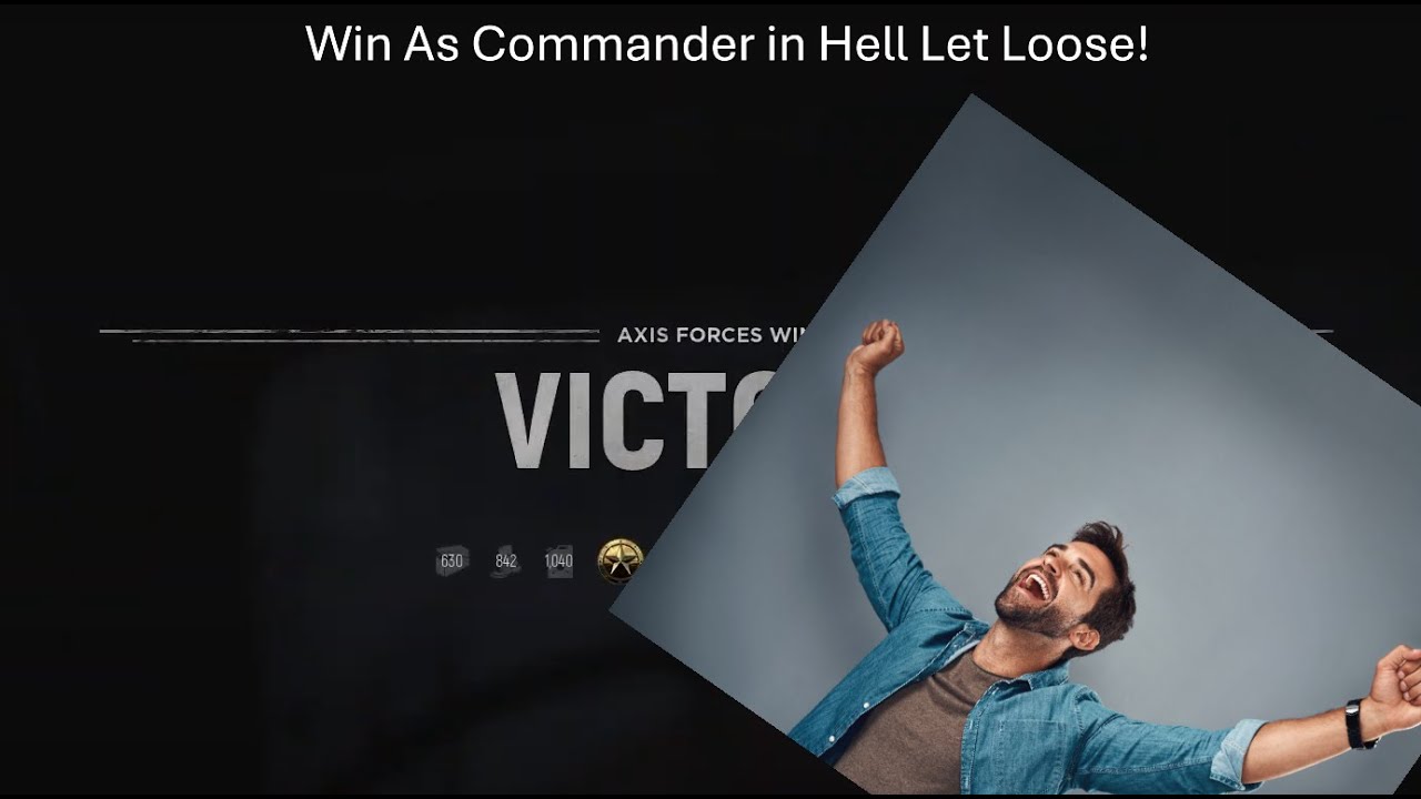 How to win as commander in Hell Let Loose in 20 minutes - YouTube