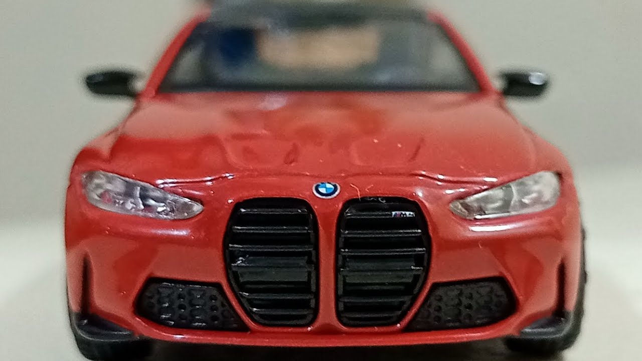 1:64 MINI GT BMW M4 Competition Toronto Red Metallic #566 Unboxing # ...