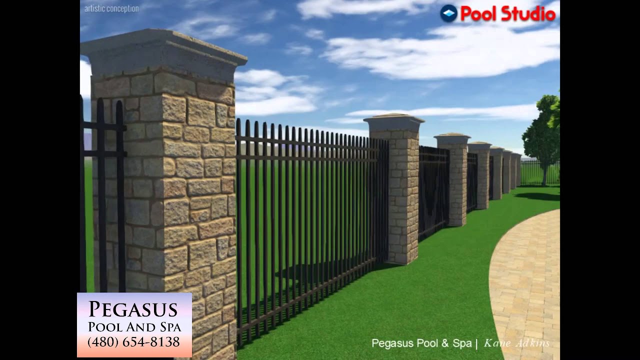 Pegasus Pool and Spa Design Example 2 - YouTube