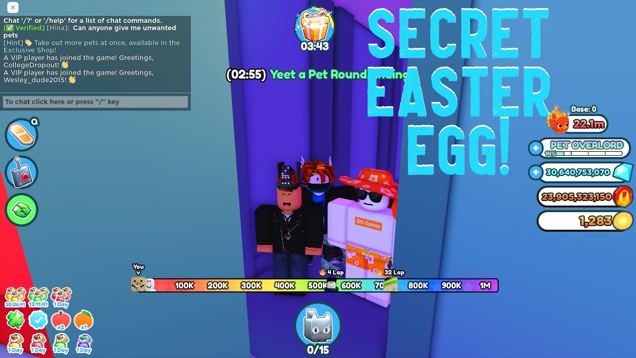 Pet Simulator x secret easter egg! - YouTube