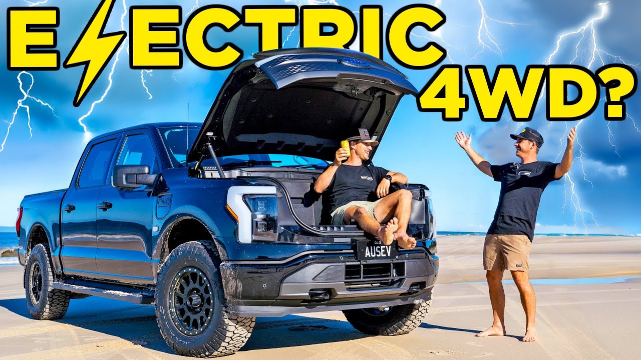 Can ELECTRIC 4WDs Go Offroad? Ford F150 Lightning Review - YouTube