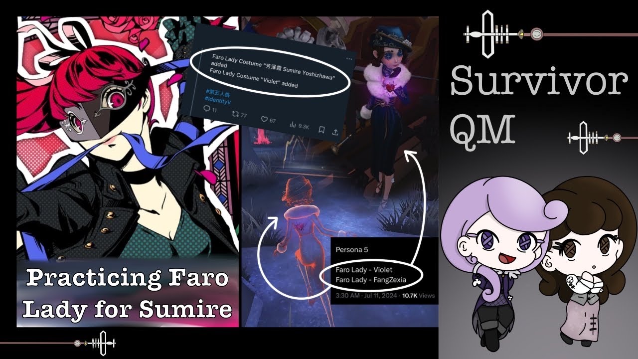 Identity V | Faro Lady as Sumire?!? | Survivor QM - YouTube