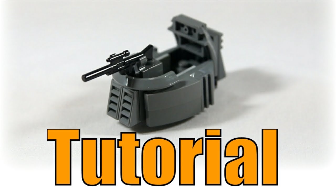 Lego Turret Tutorial - YouTube