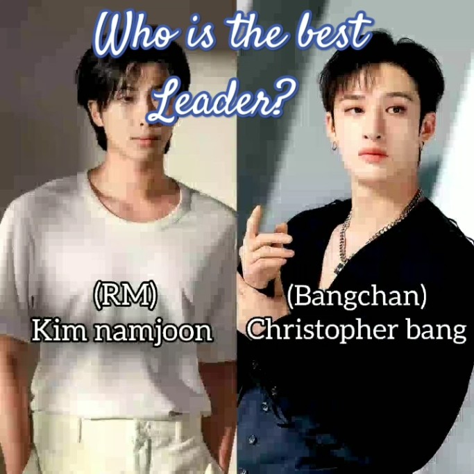 Who is the Best Leader? RM VS Bangchan #youtubeshorts #rm #bangchan # ...