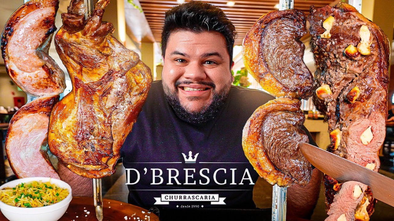 Fui na Churrascaria Mais Cara da Marginal Tietê | D'Brescia - YouTube